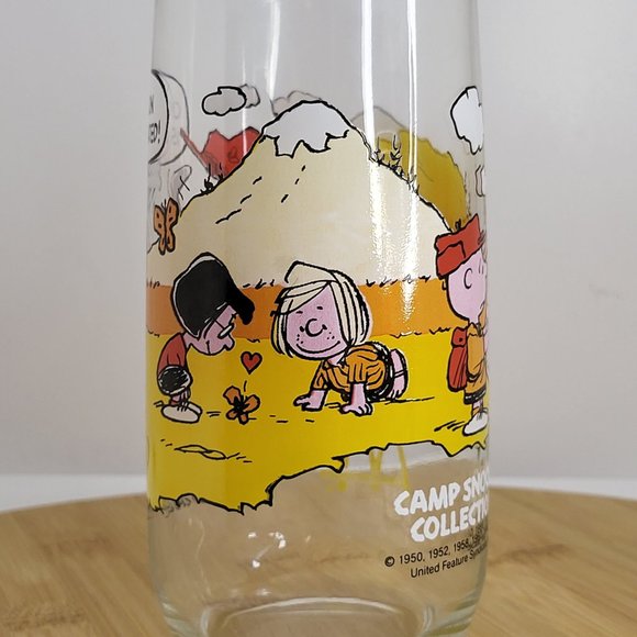 McDonald's | Kitchen | Set Of 2 Camp Snoopy Collection Glasses By Mcdonalds Peanuts Glasses ...